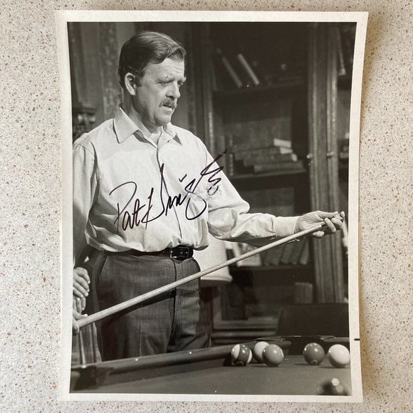 Autograph | Other | Pat Hingle Signed Photo 7x9 Notes Ironside Series ...